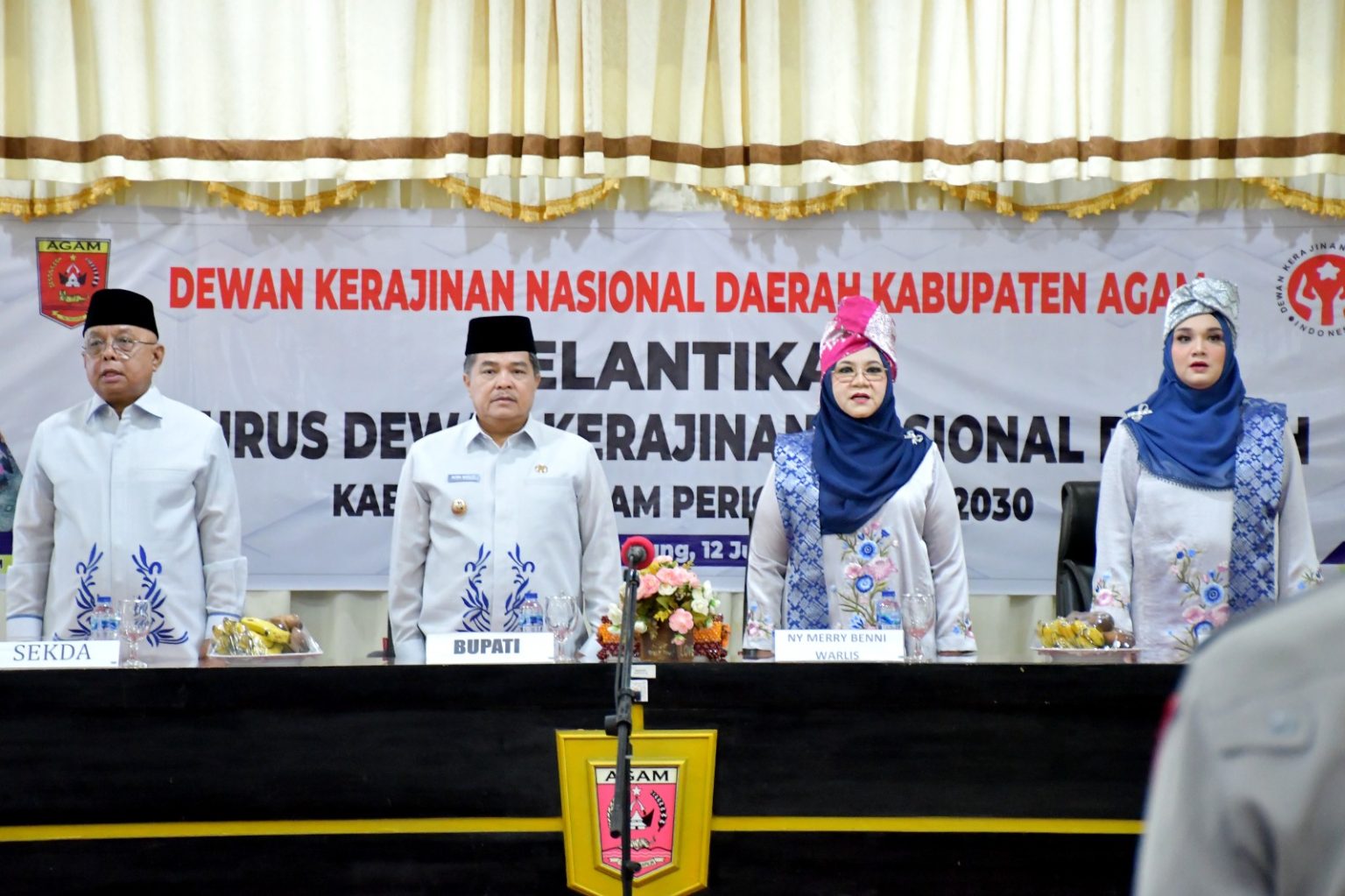 Bupati Lantik Pengurus Dekranasda Agam Periode 2025-2030 – AMCNews